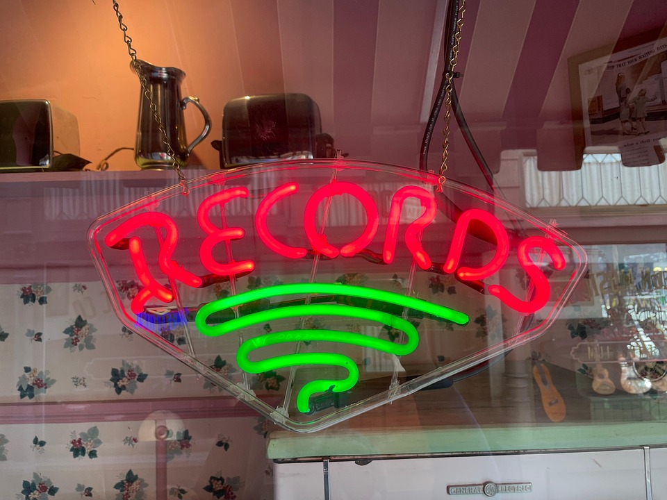 Aufzeichnungen Neon Unterzeichnen - Kostenloses Foto auf Pixabay