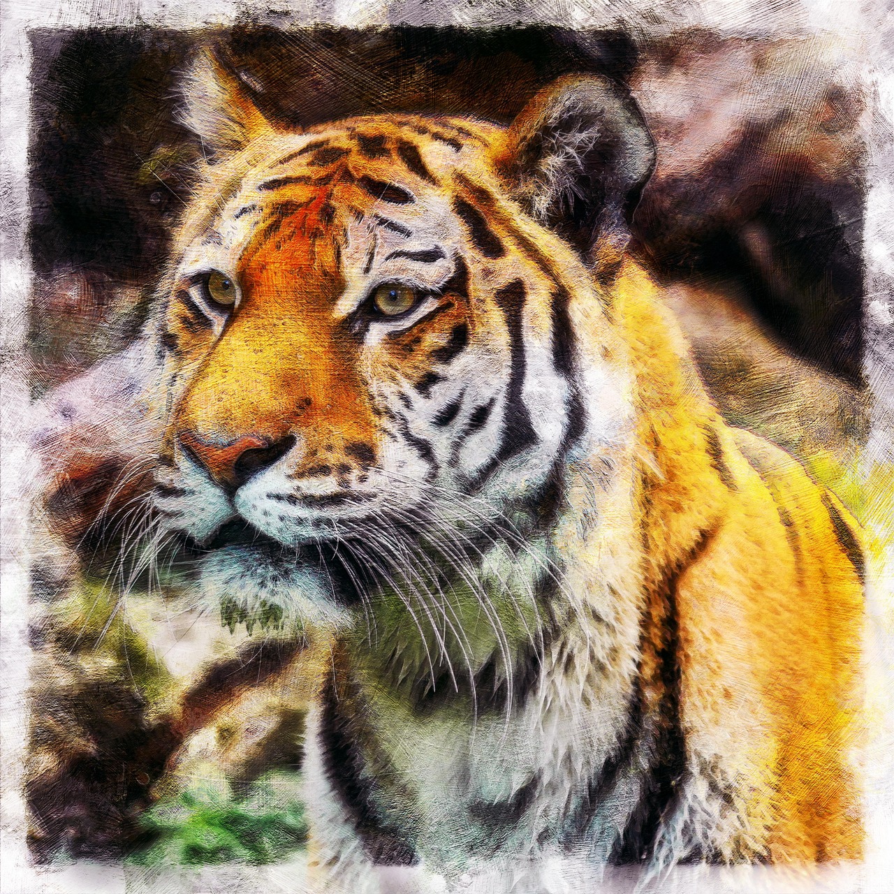 Download Tiger, Feline, Cat. Royalty-Free Stock Illustration Image ...