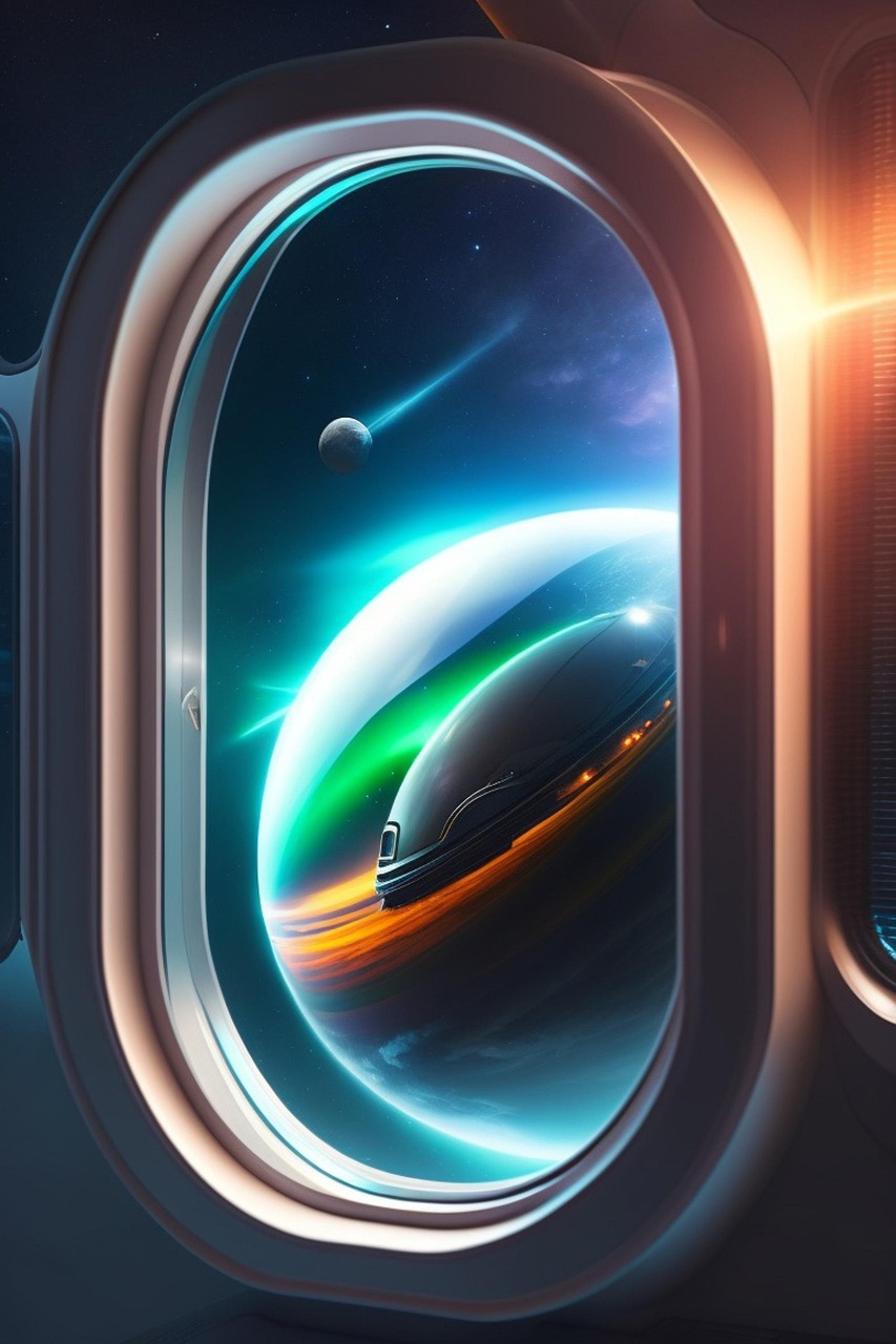 Download Ai Generated, Spaceship, Window. Royalty-Free Stock ...