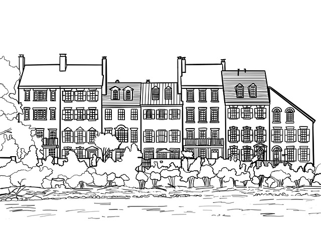 Maisons Imeuble Dessin Au Trait - Image gratuite sur Pixabay - Pixabay