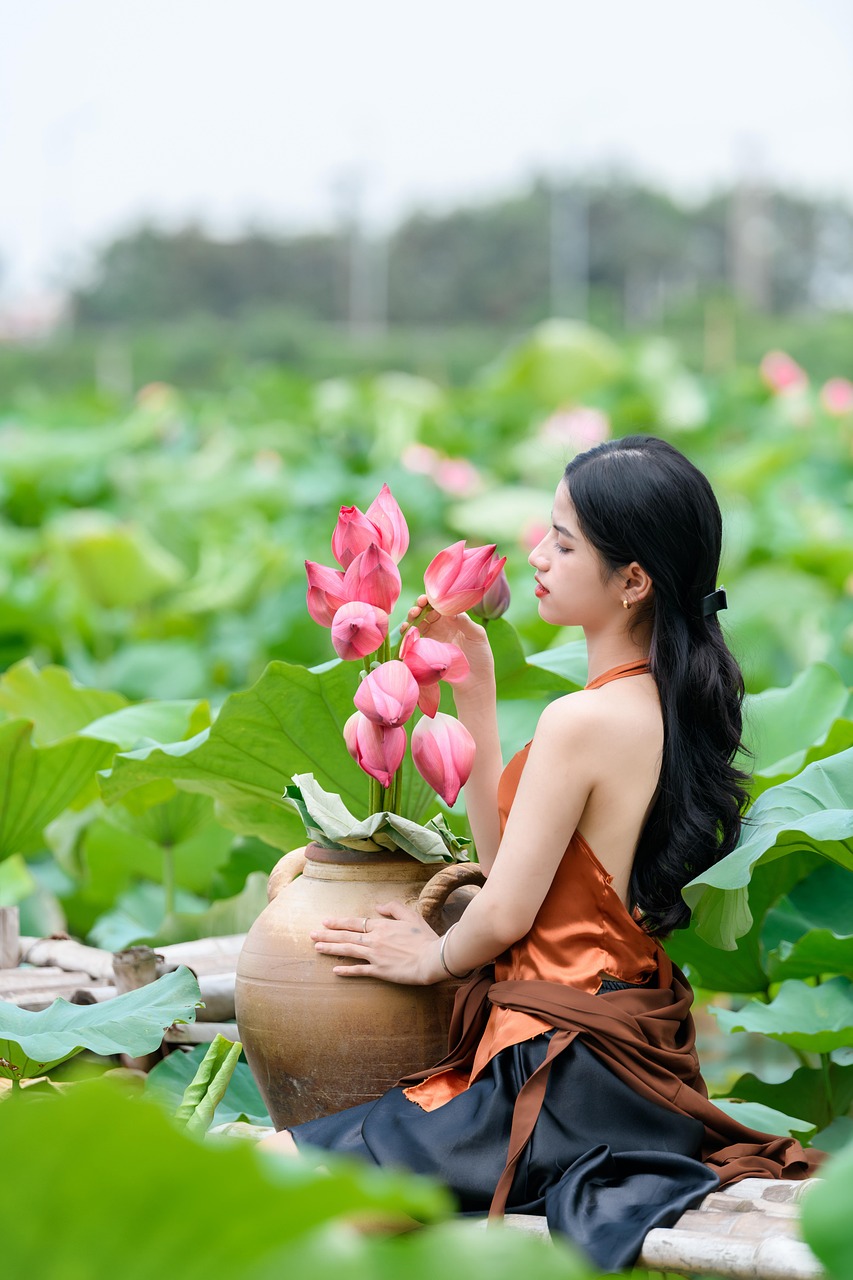 Woman Model Flowers - Free photo on Pixabay - Pixabay