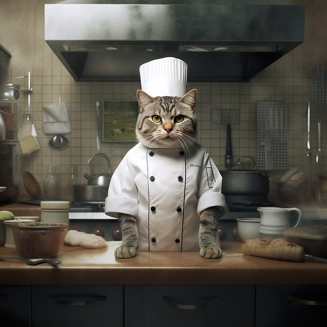 Gato Cozinhar Jaqueta De Chef - Imagens grátis no Pixabay - Pixabay