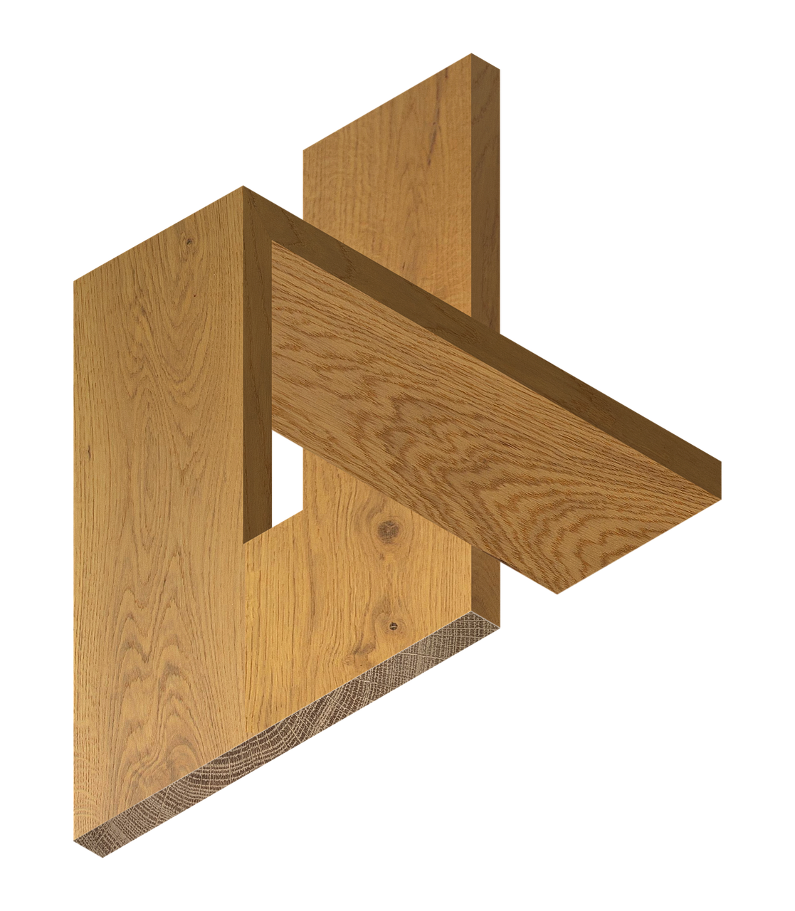 Download Impossible Shape Oak Wood Royalty Free Stock Illustration Download Impossible Shape Oak Wood Royalty Free Stock Illustration