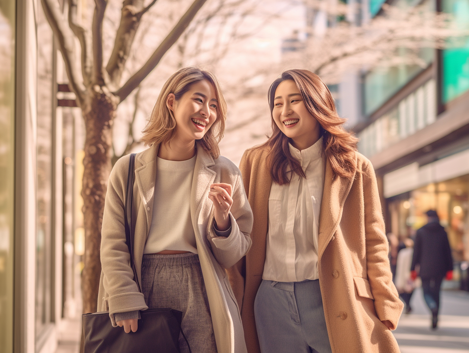 Download Women, Asian, Friends. Royalty-Free Stock Illustration Image ...