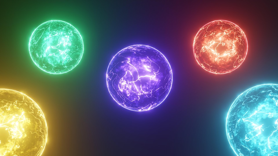 Download Energy, Orbs, Background. Royalty-Free Stock Illustration ...