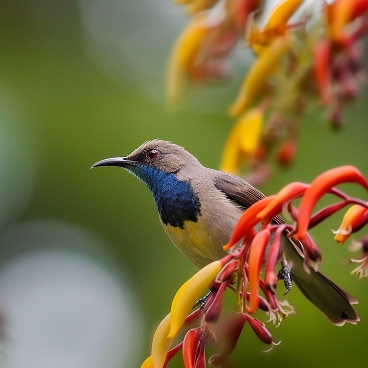 Bird Honeysuckle Beak - Free image on Pixabay - Pixabay