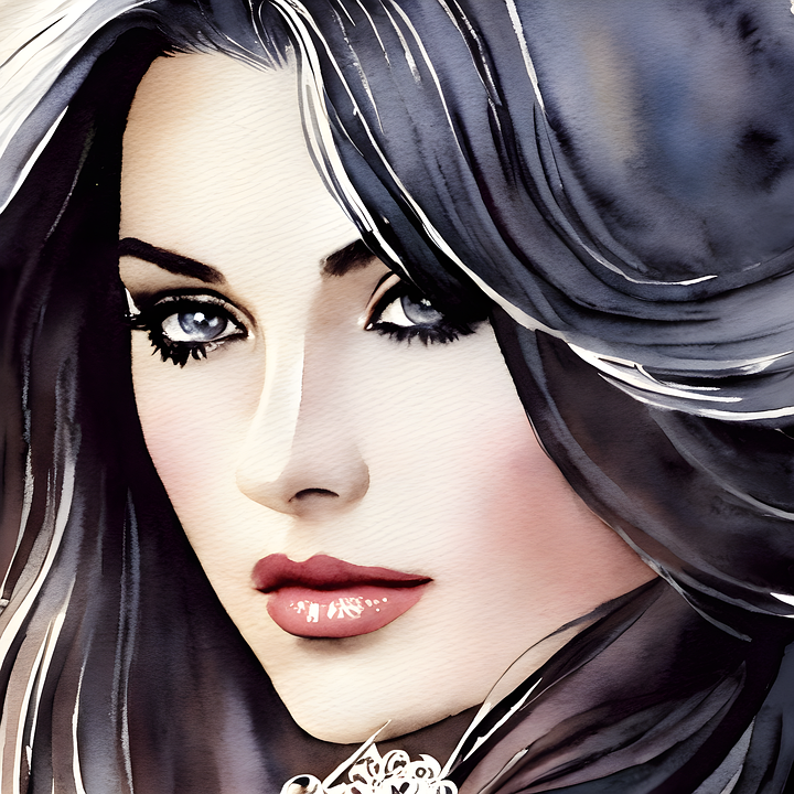 Arte Obra De Retrato Línea - Imagen gratis en Pixabay