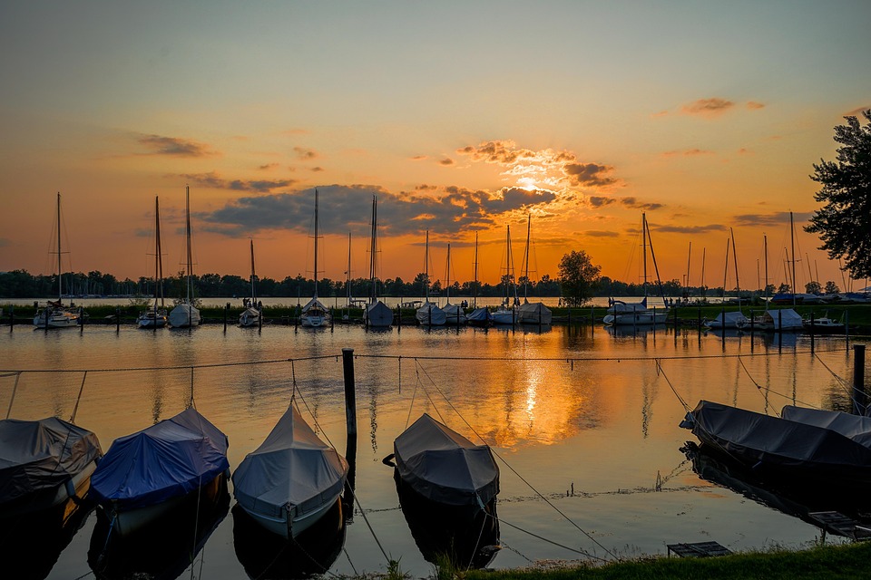 Lake Constance Sunset - Free photo on Pixabay