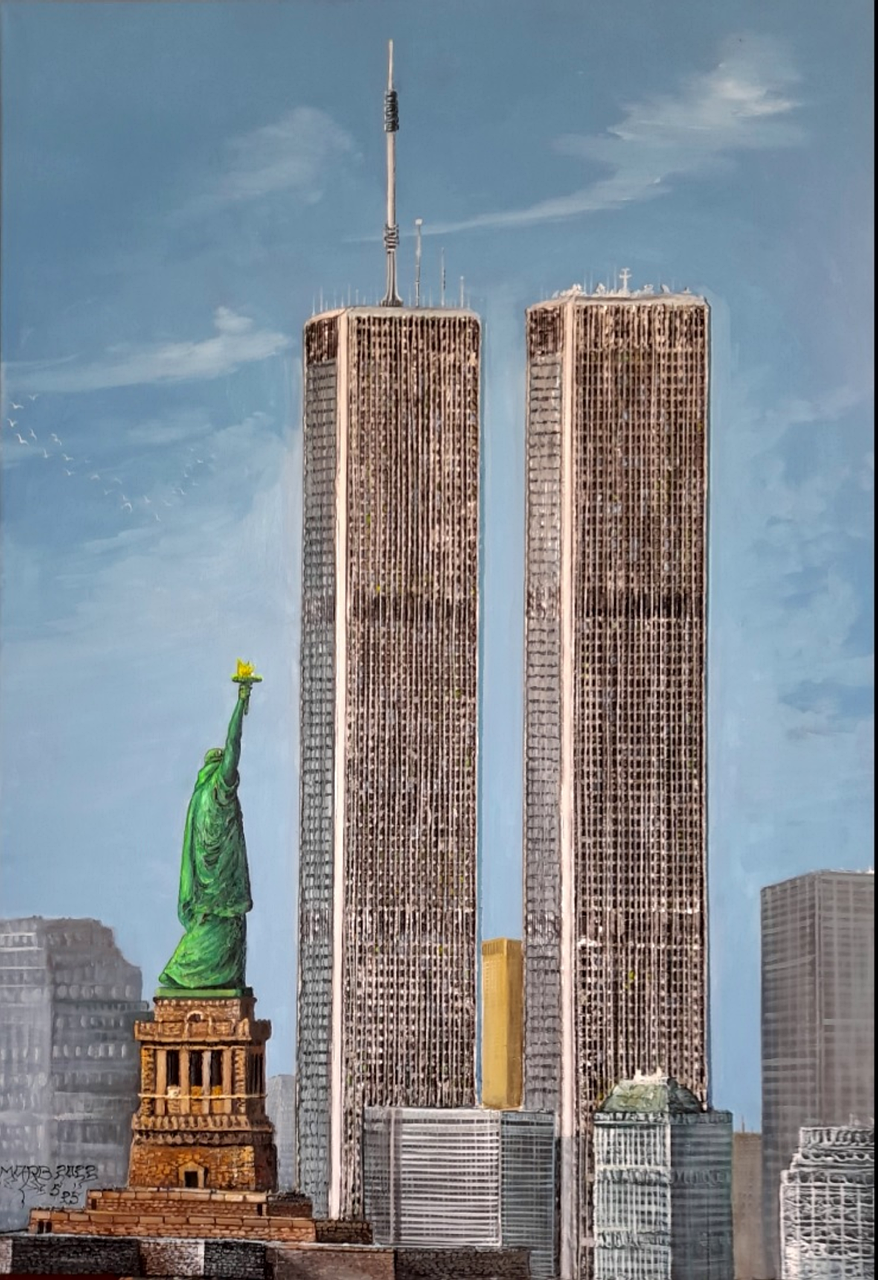 Lighting Up Of Twin Towers New