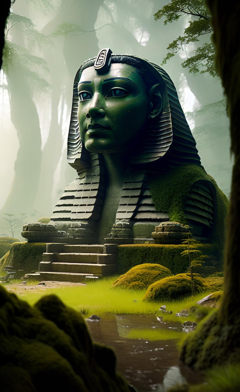 Download Sphinx Statue Sculpture Royalty Free Stock Illustration
