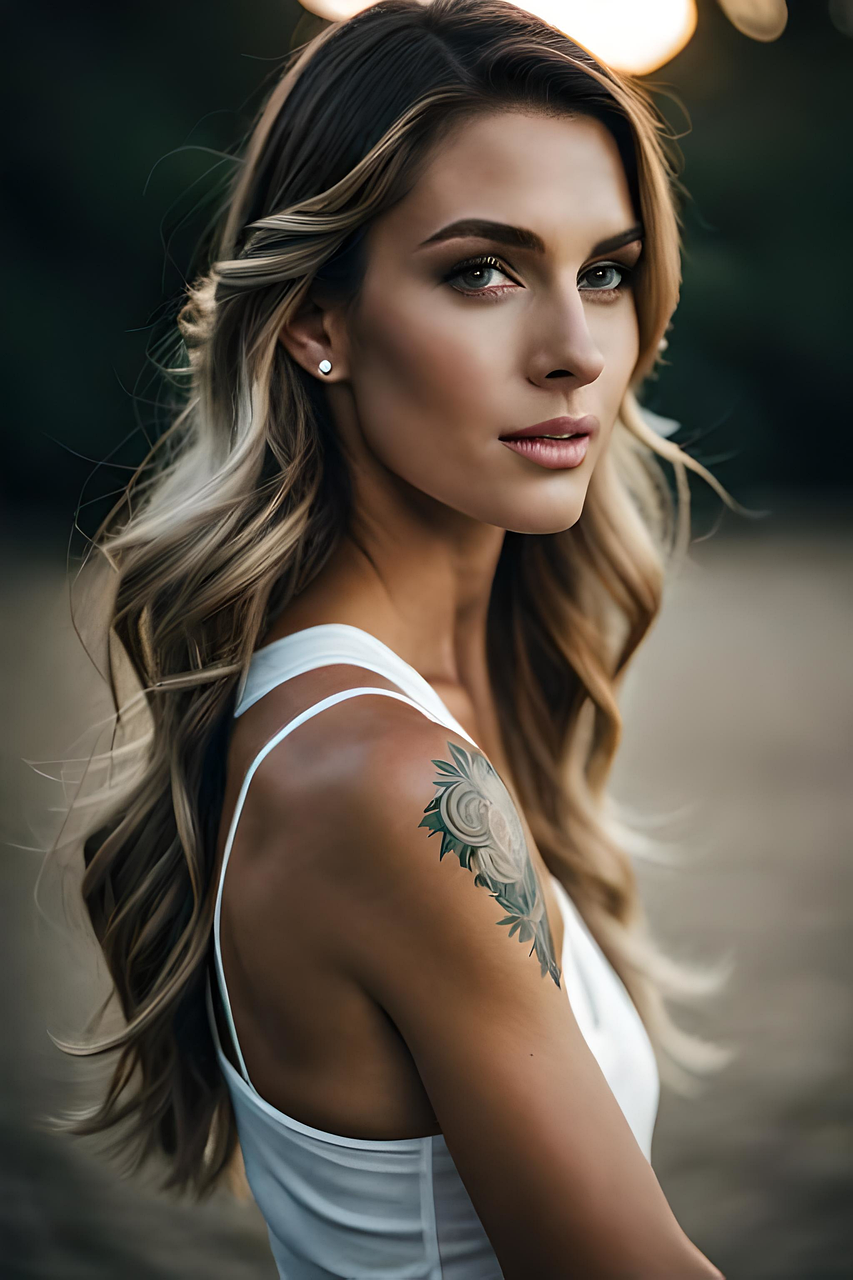 Download Woman, Model, Tattoo. Royalty-Free Stock Illustration Image ...