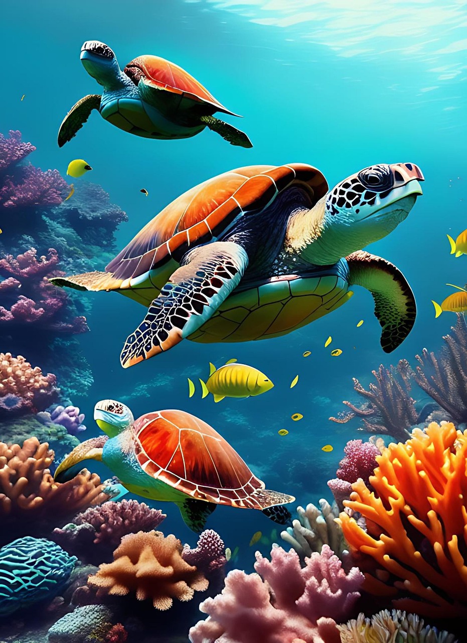 Mer Tortue Sous-Marin - Image gratuite sur Pixabay - Pixabay