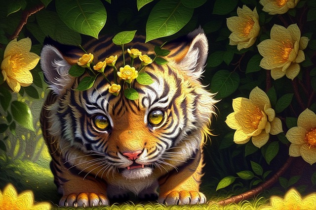 Ai Generiert Tigerjunges Katzen - Kostenloses Bild auf Pixabay - Pixabay