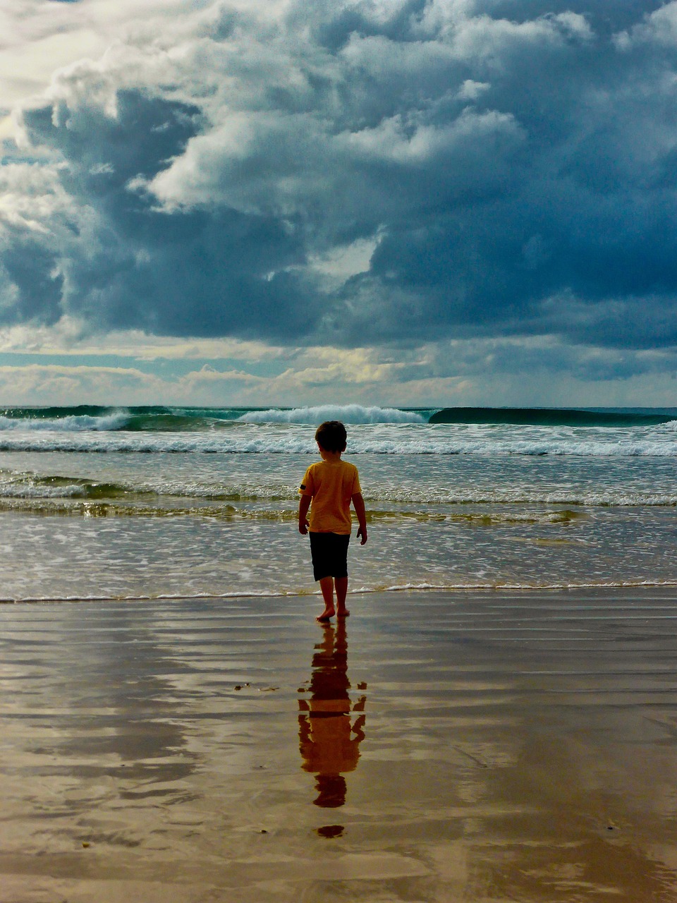 Boy Individual Beach - Free photo on Pixabay