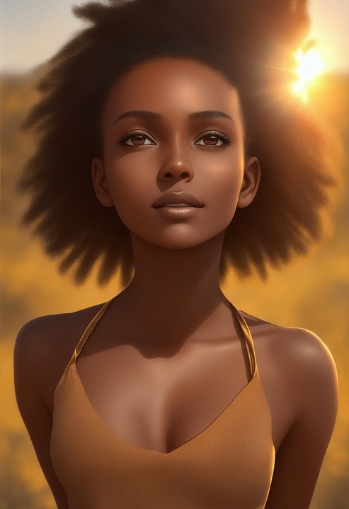 Afro Women Portrait American Free Photo On Pixabay Pixabay