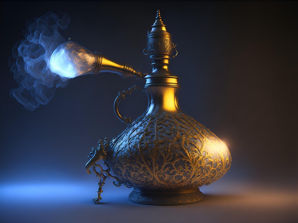 Download Magic, Lamp, Fantasy. Royalty-Free Stock Illustration Image ...