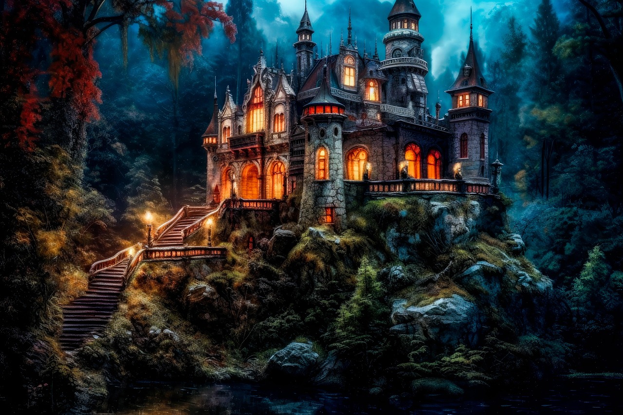 Download Fantasy, Building, House. Royalty-Free Stock Illustration ...