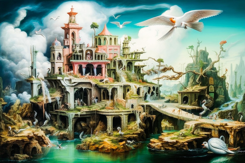 Download Fantasy, Building, House. Royalty-Free Stock Illustration ...