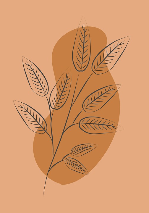 Download Leaves, Sheet, Boho. Royalty-Free Stock Illustration Image ...