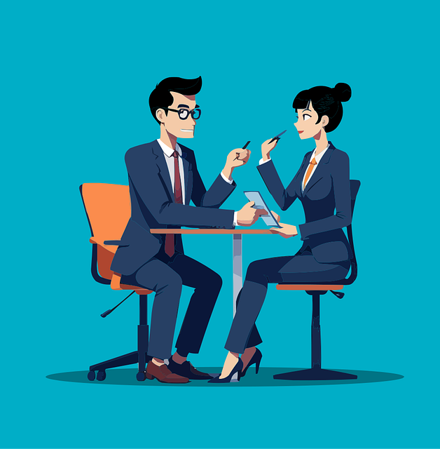 Interview Vector
