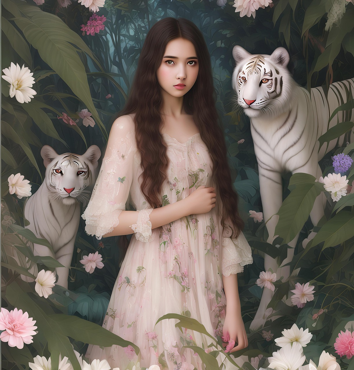 Tiger Girl Half-Orc Beautiful - Free photo on Pixabay - Pixabay