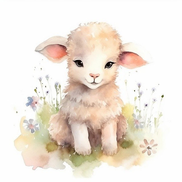 Download Ai Generated, Lamb, Animal. Royalty-Free Stock Illustration ...