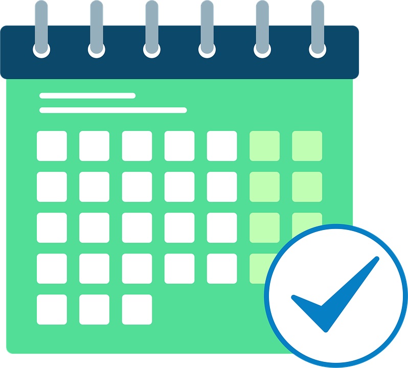 Download Calendar, Schedule, Agenda. Royalty-Free Vector Graphic - Pixabay