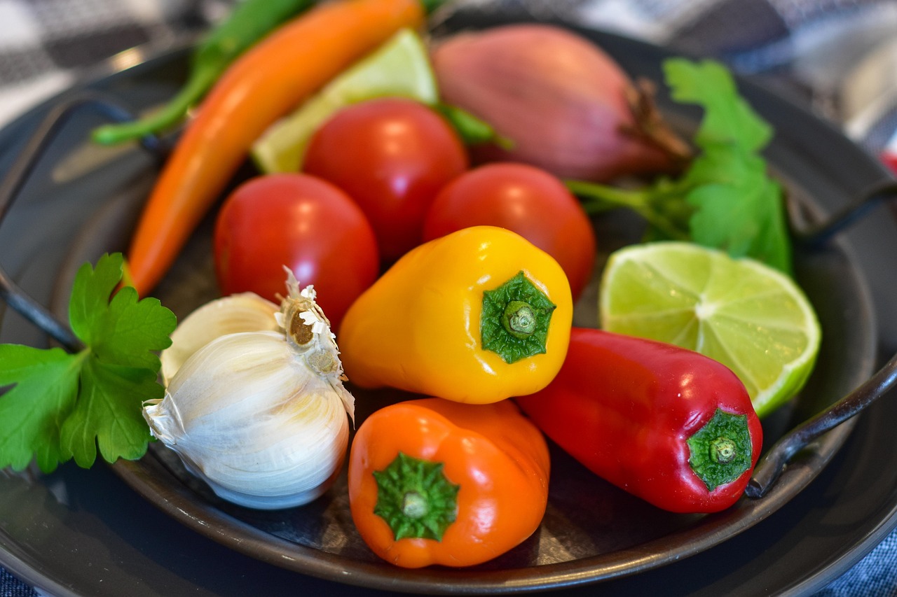 Paprika Zelenina Česnek - Fotografie zdarma na Pixabay