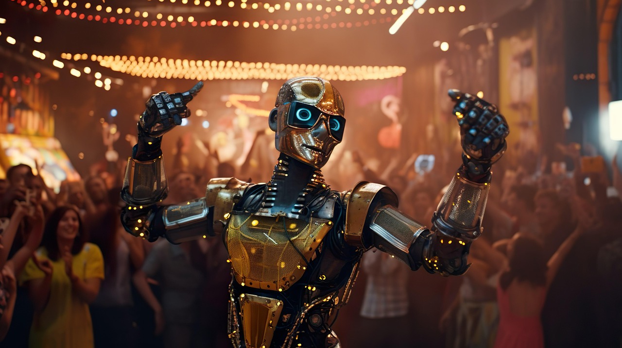 Download Ai Generated, Robot, Dance. Royalty-Free Stock Illustration Image - Pixabay