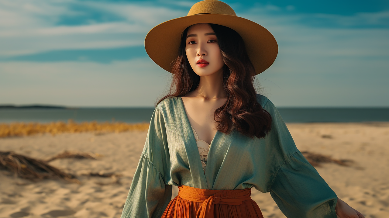 Download Woman Beach Smile Royalty Free Stock Illustration Image Pixabay