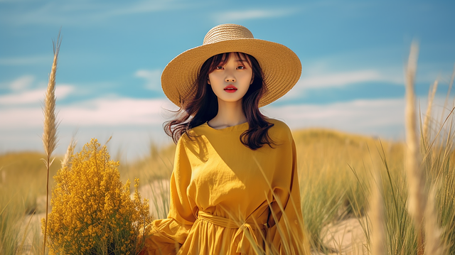 Download Woman Smile Beach Royalty Free Stock Illustration Image