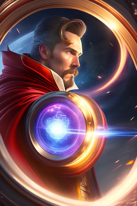 Download Portal, Dr Strange, Ai Generated. Royalty-Free Stock ...
