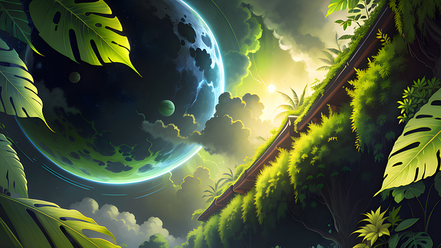 Nature Oil Paintings Wallpaper
