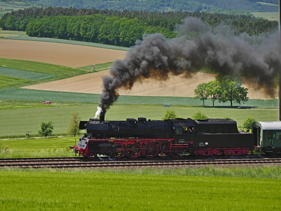 Railroad Steam Locomotive Mountain - Free photo on Pixabay
