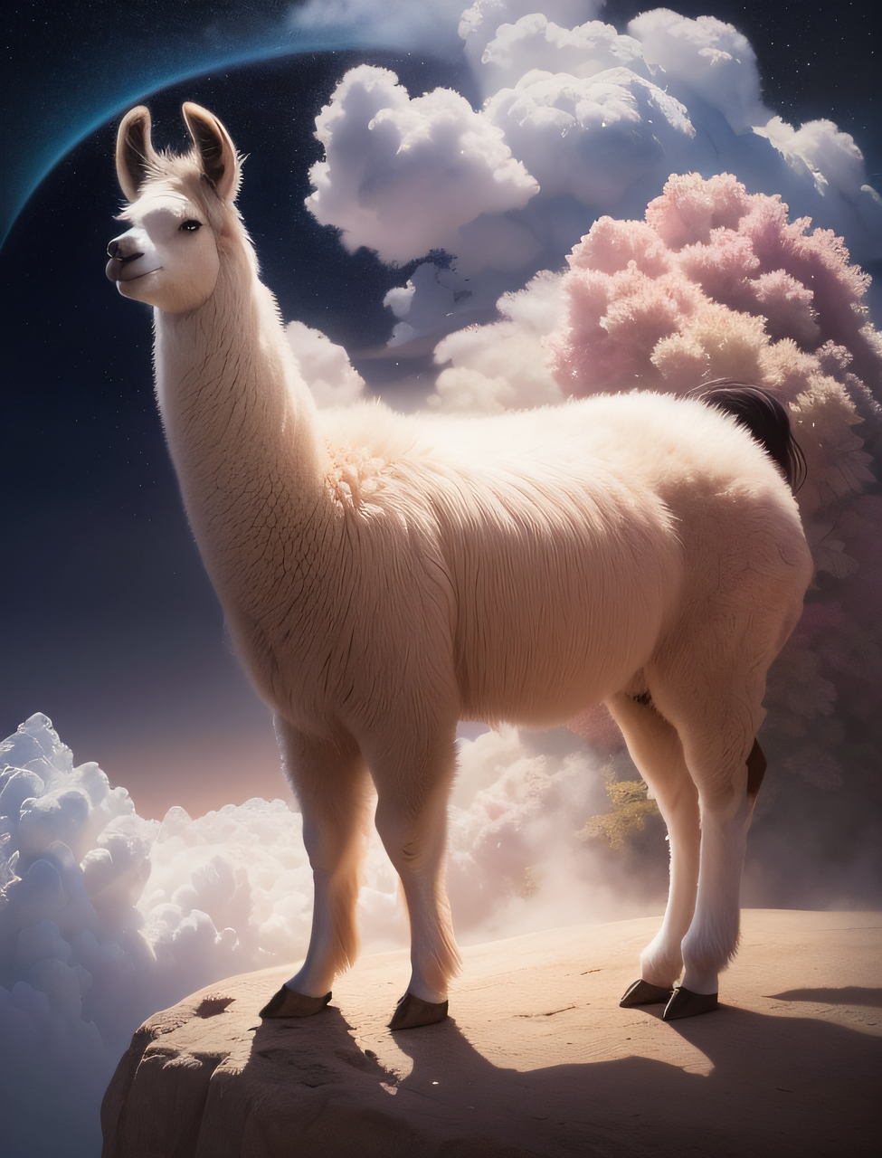 Download Ai Generated Llama Alpaca Royalty Free Stock Illustration Image Pixabay