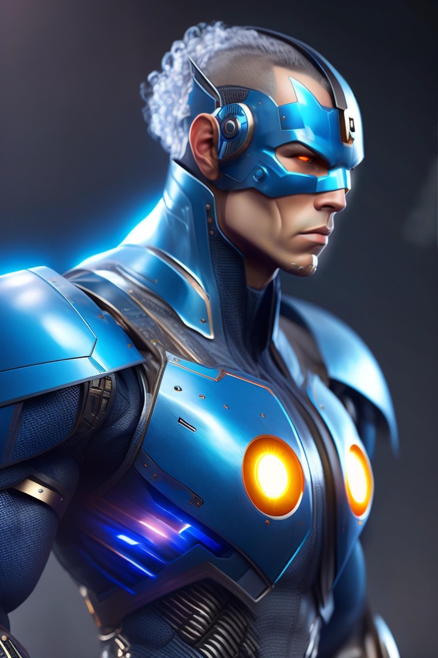 Download Ai Generated Man Robot Royalty-Free Stock Illustration Image ...