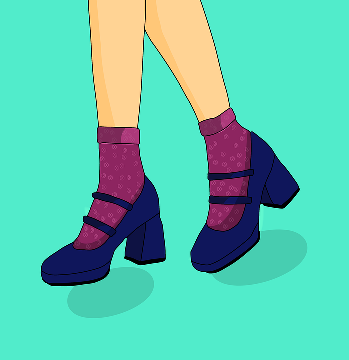 Download Woman, Shoes, Feet. Royalty-Free Stock Illustration Image ...