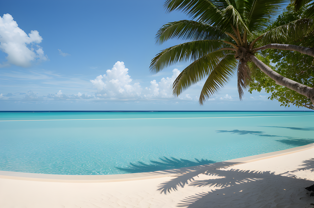 Download Maldive Islands Beach Ocean Royalty-Free Stock Illustration ...