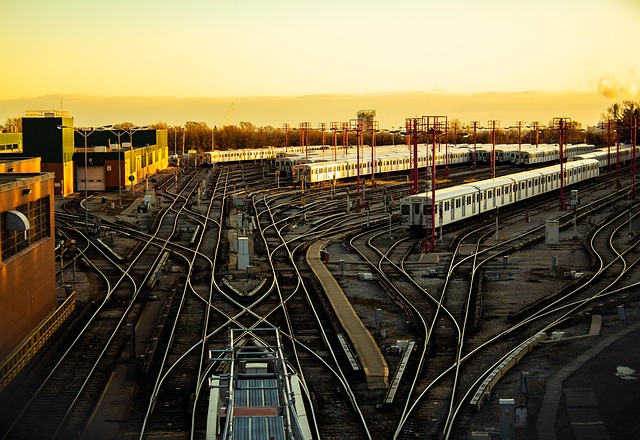 Subway Sunset Rail Yard - Free photo on Pixabay - Pixabay