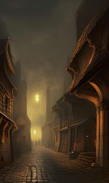 Download Street, Middle Ages, Past. Royalty-Free Stock Illustration ...