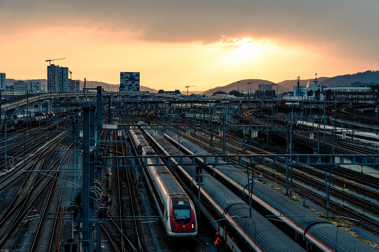 Paisaje Urbano Tren Carriles - Foto gratis en Pixabay - Pixabay