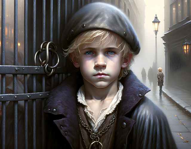 Download Sad, Orphan, Homeless. Royalty-Free Stock Illustration Image ...