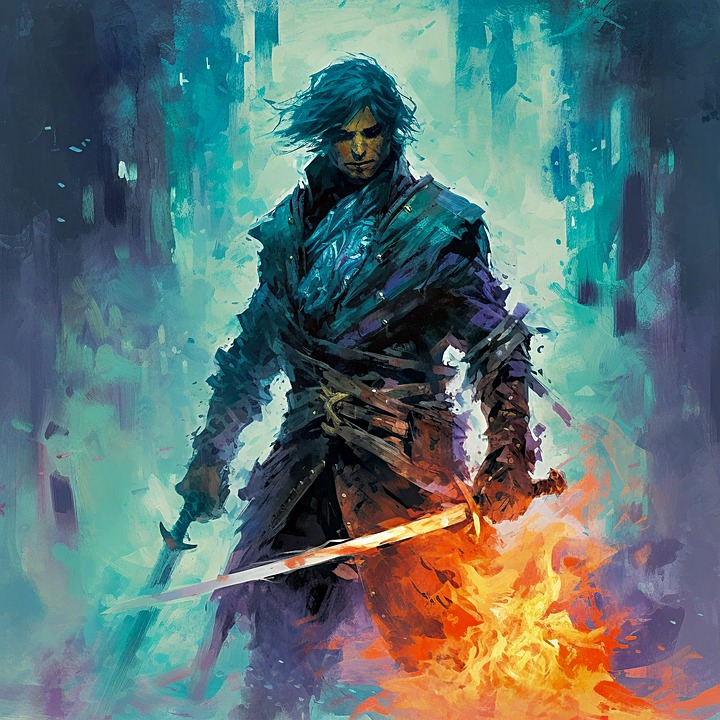 Download Fantasy, Hero, Warrior. Royalty-Free Stock Illustration Image ...