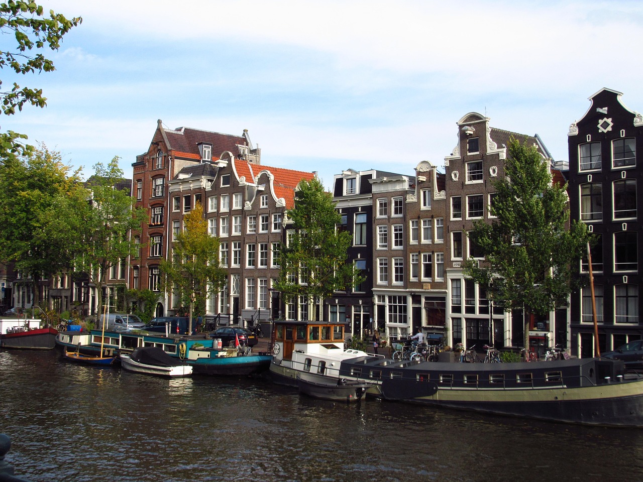 Amsterdam Stad Kanal - Gratis foto på Pixabay