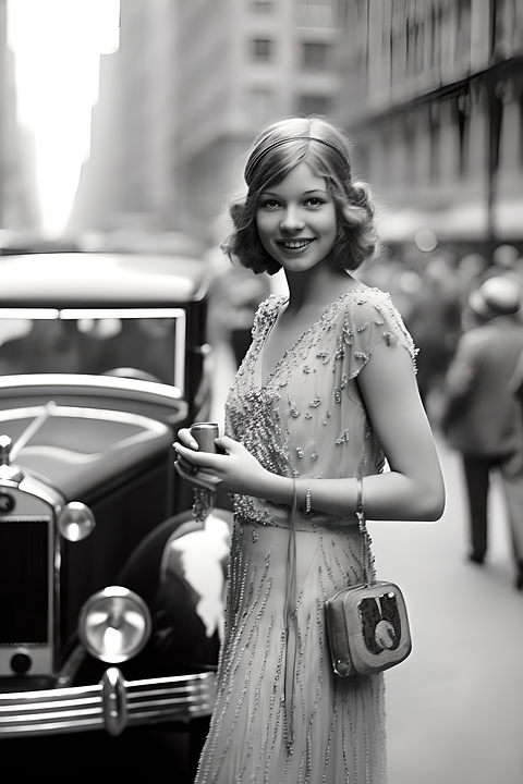 Download Model, New York, 1920S. Royalty-Free Stock Illustration Image ...