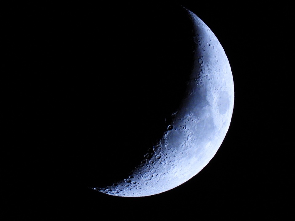 Moon Crescent Night - Free photo on Pixabay