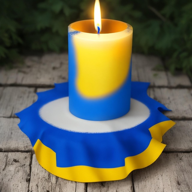 Download Ukraine, Candle, Symbolism. Royalty-Free Stock Illustration ...