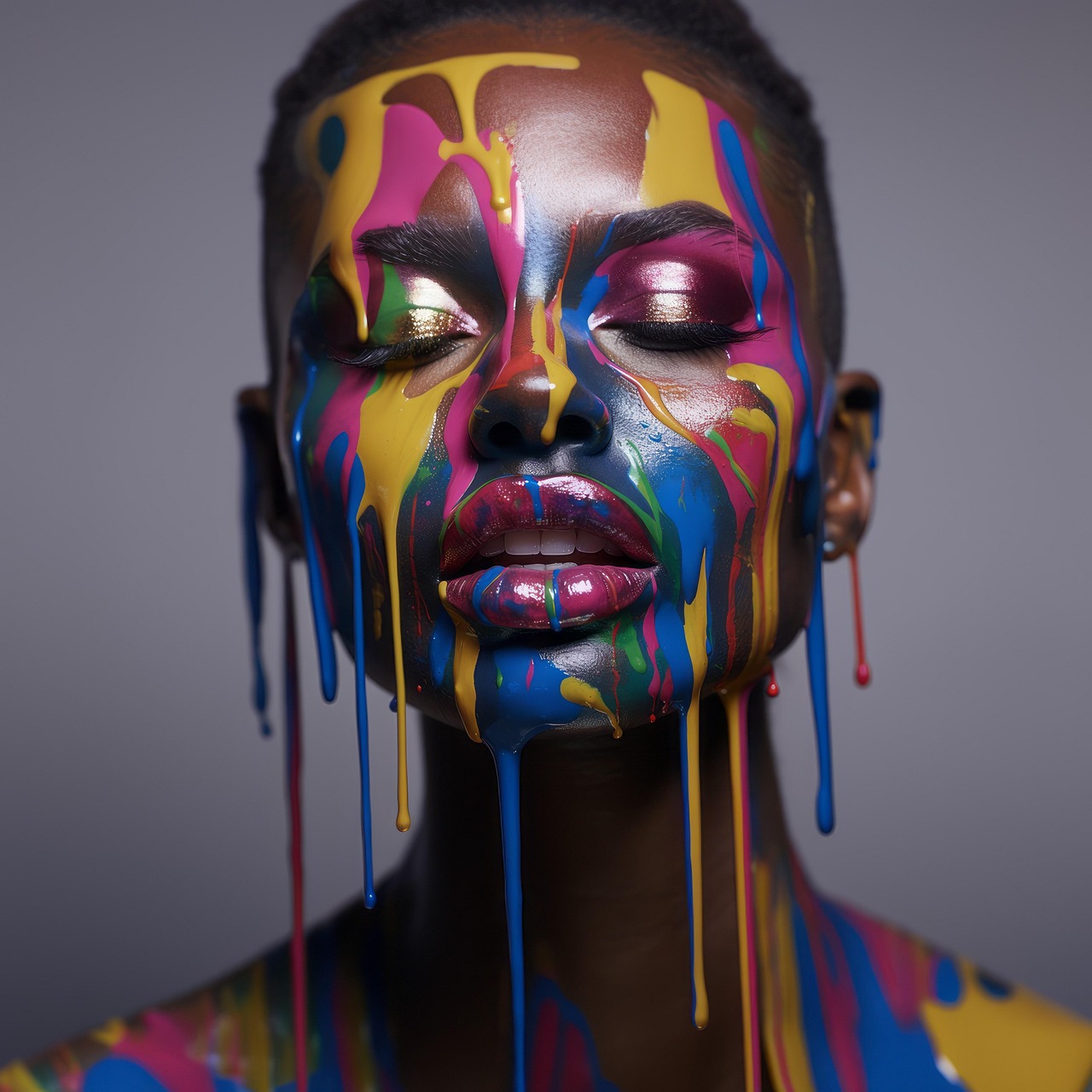 Download Woman, Makeup, Paint. Royalty-Free Stock Illustration Image ...