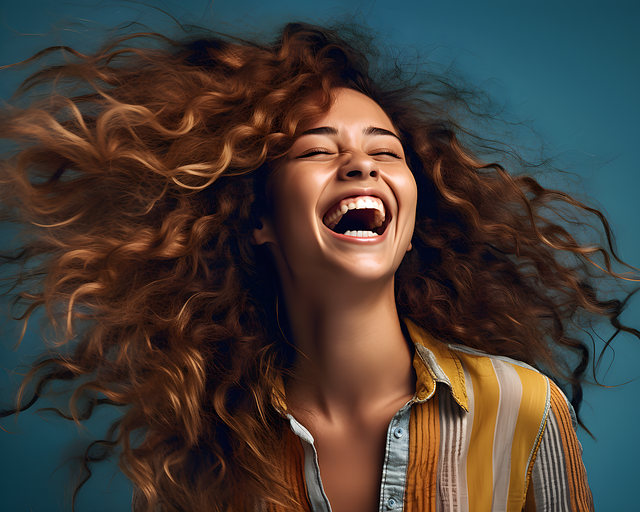 Download Ai Generated, Woman, Joyous. Royalty-Free Stock Illustration ...
