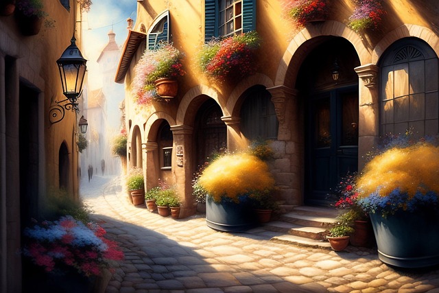 Download Alley Road Entrance Royalty-Free Stock Illustration Image ...